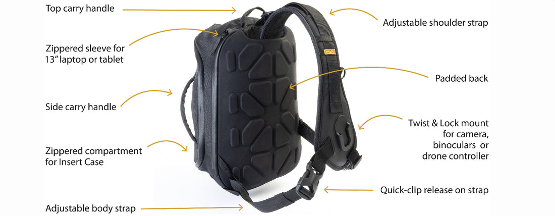 HYKER Slingbag – Cotton Camera Carrying Systems