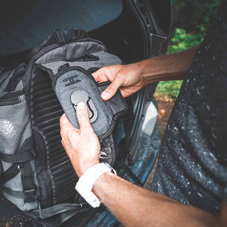 StrapShot Tethered Holster | Secure Binocular Carry – Cotton Camera ...