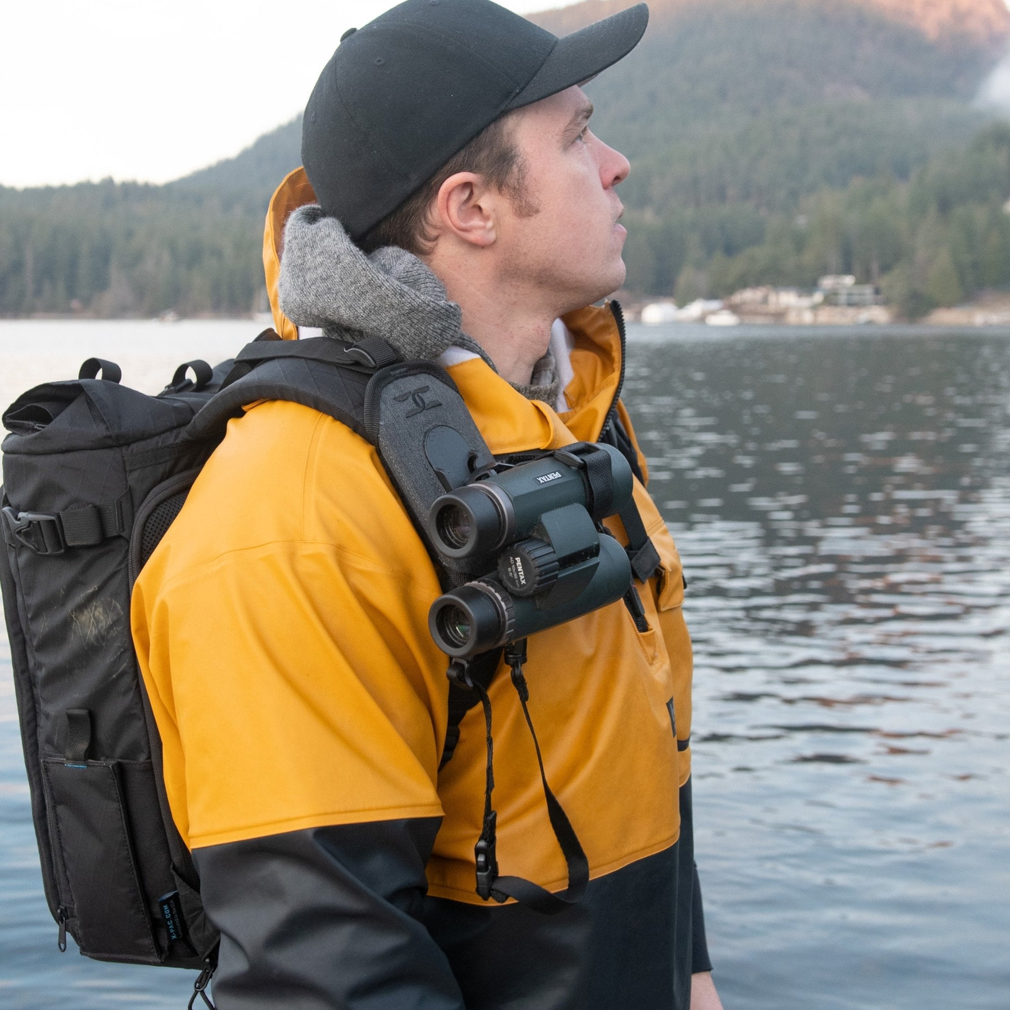 StrapShot Tethered Holster | Secure Binocular Carry – Cotton Camera ...