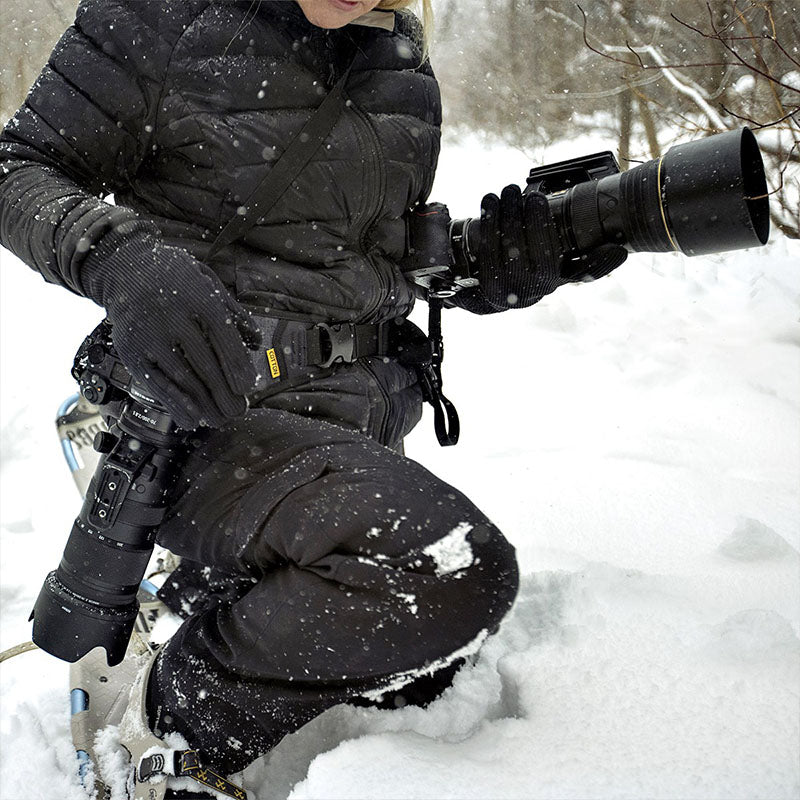 Dual Camera Belt | Secure Two Cameras Easily – Cotton Camera Carrying ...